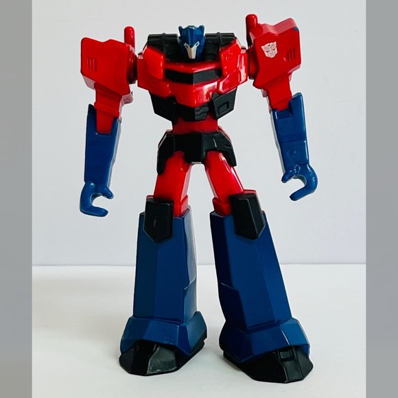 Hasbro | Toys | Transformers Optimus Prime Small Toy Figure | Poshmark